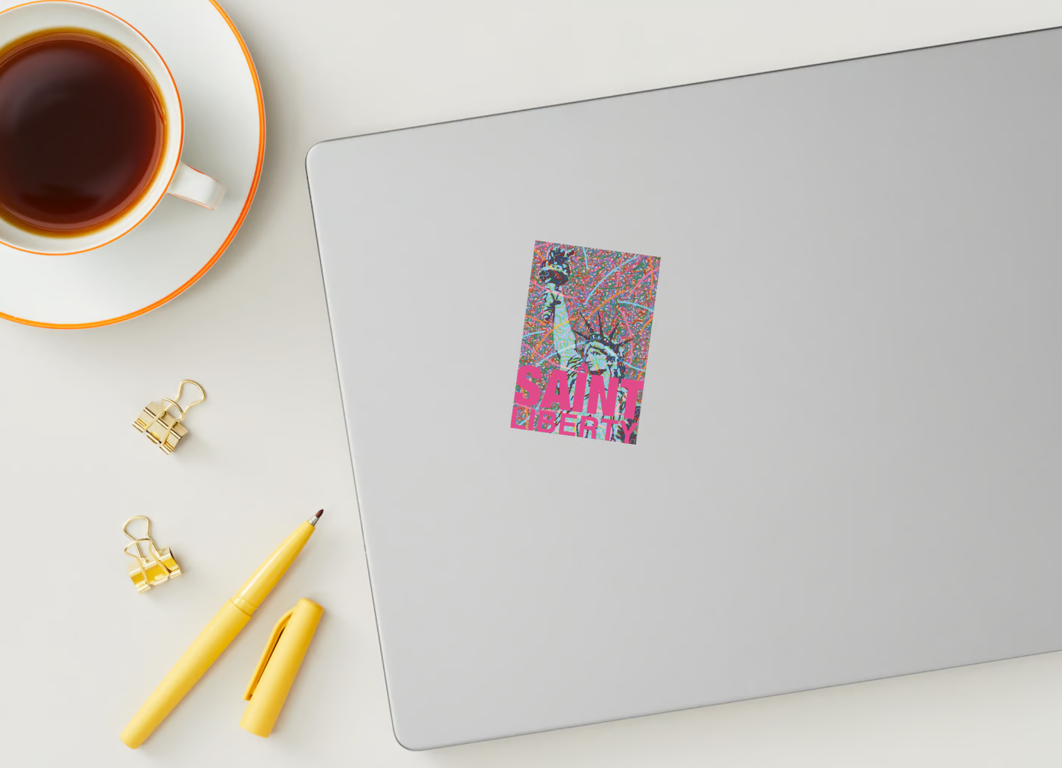 St. Liberty Sticker | Made @ Andrews